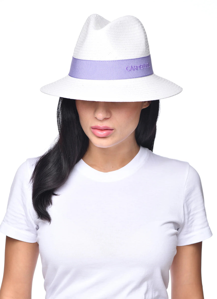 Dolores 2 packable Fedora hat – CARMEN SOL PUERTO RICO